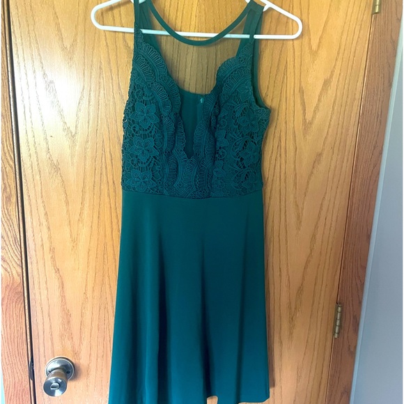 Grace Karin | Dresses | Hunter Green Dress | Poshmark